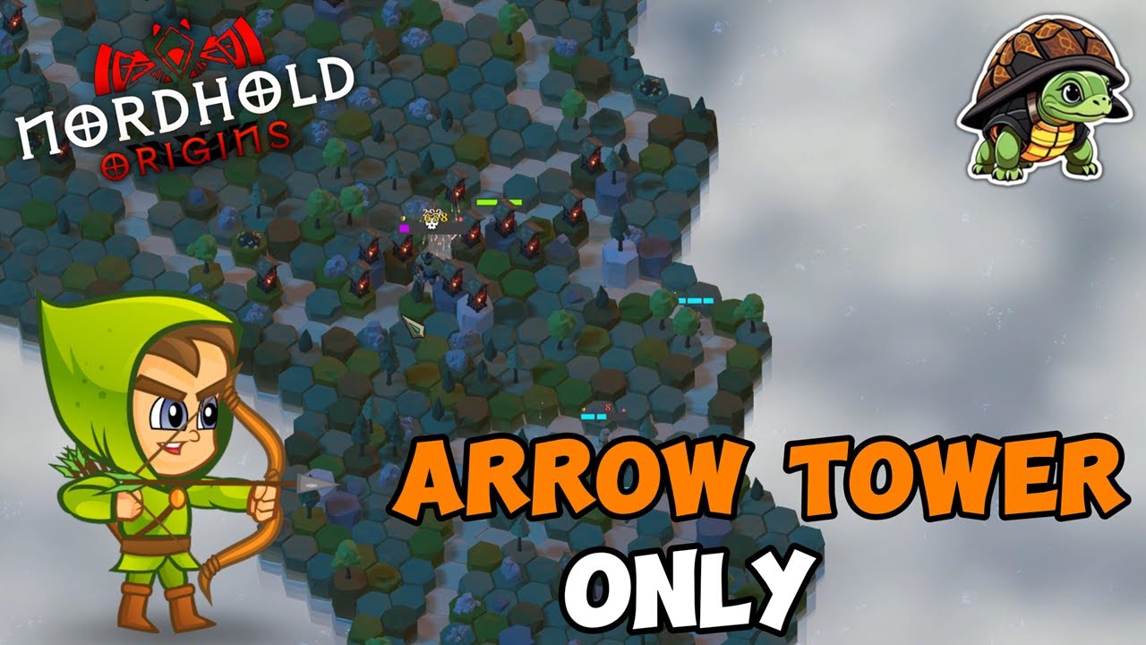 So We Cleared 20 Waves Using Only ARROW Towers | Nordhold: Origins ...