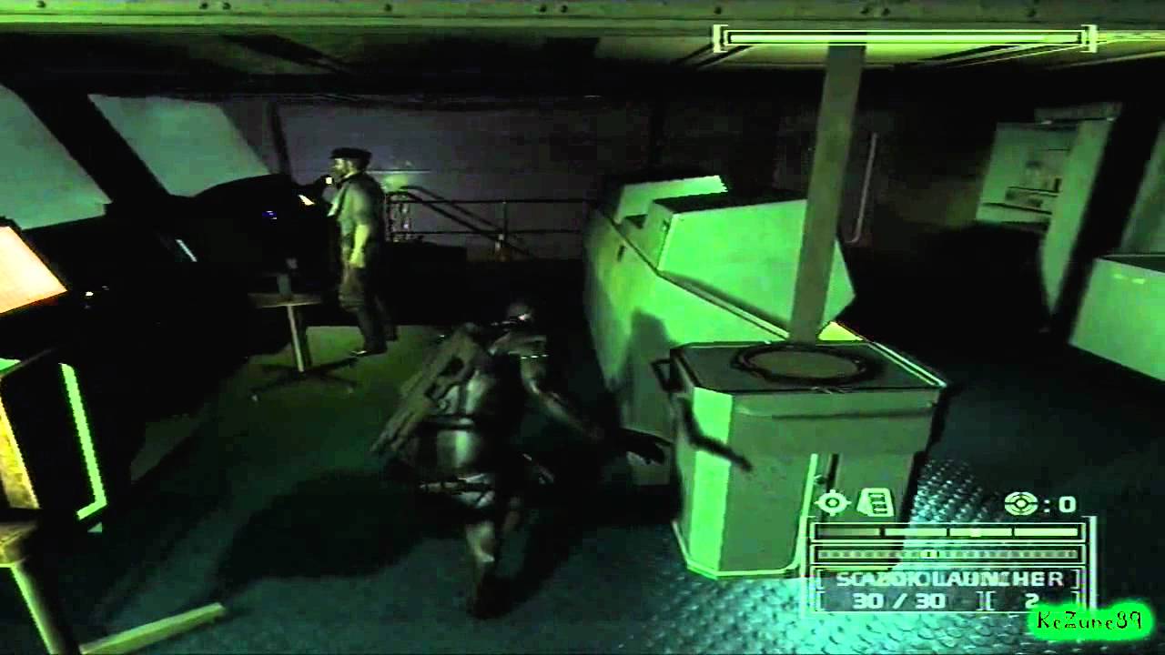 Splinter Cell Chaos Theory HD Cargo Ship - YouTube