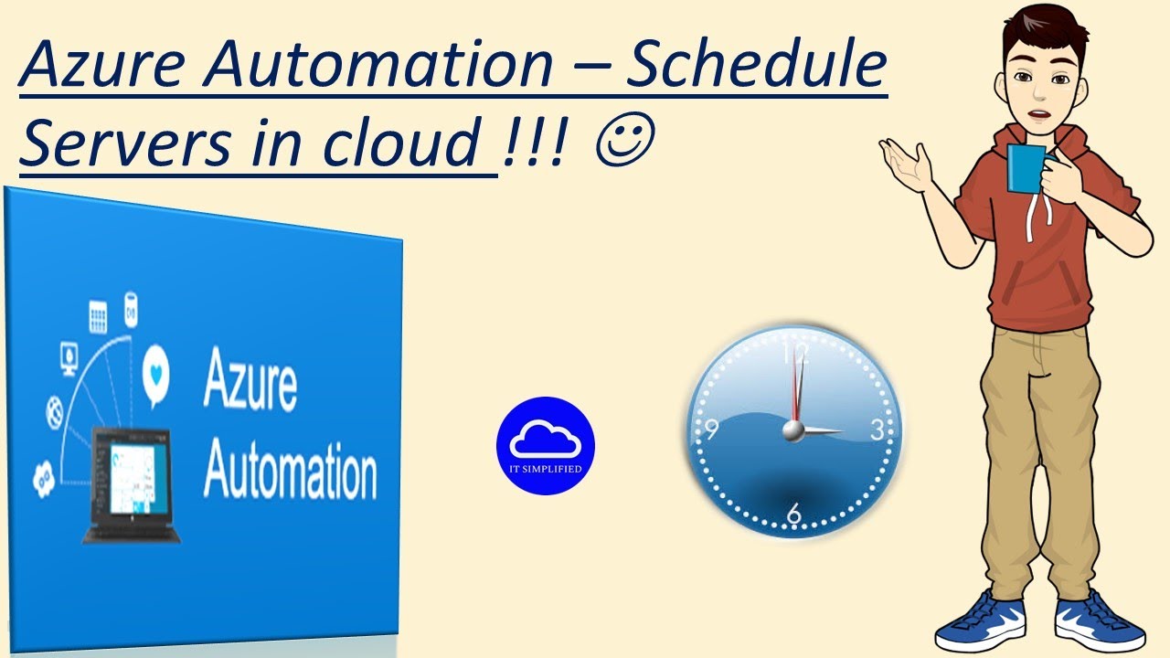 Azure Automation - How to Schedule Servers in azure? - YouTube