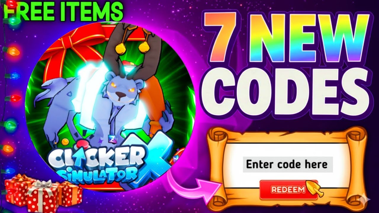 *SECRET UPDATE!* | Clicker Simulator X CODES December 2025 (ROBLOX ...