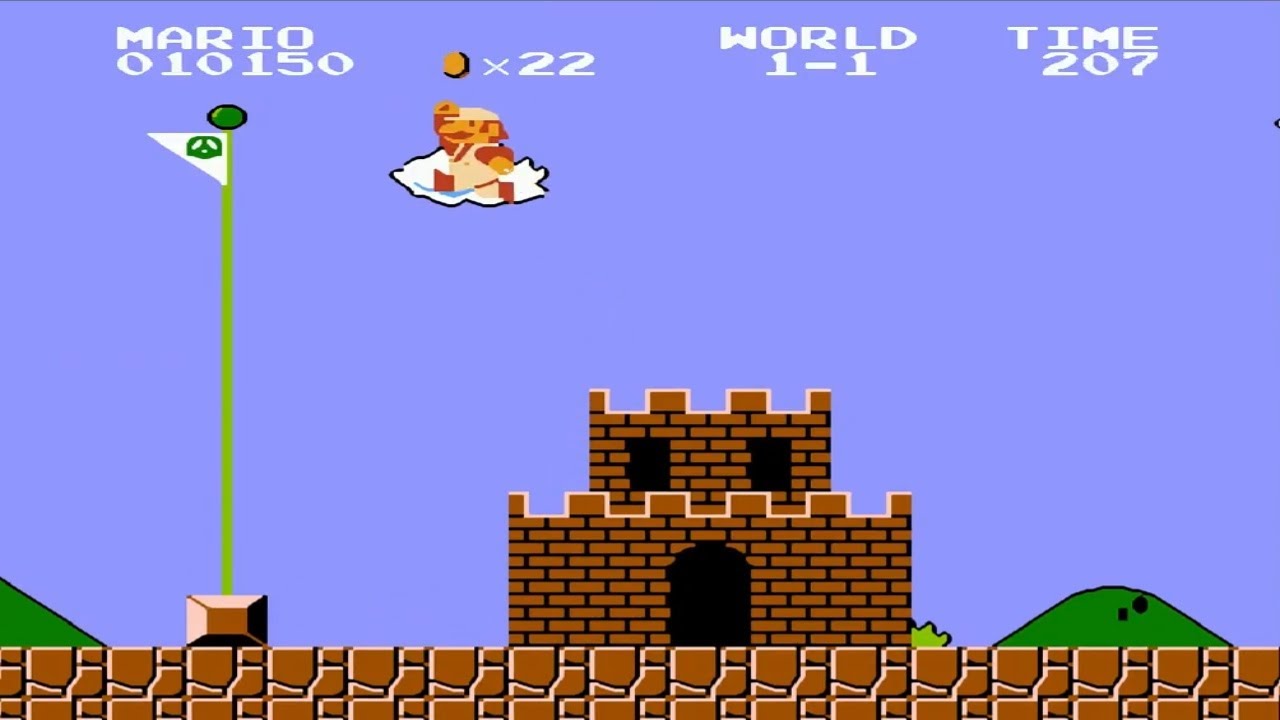 Mega Jump: Mario (NES) 4K Walkthrough All Hidden Secrets, Glitches ...
