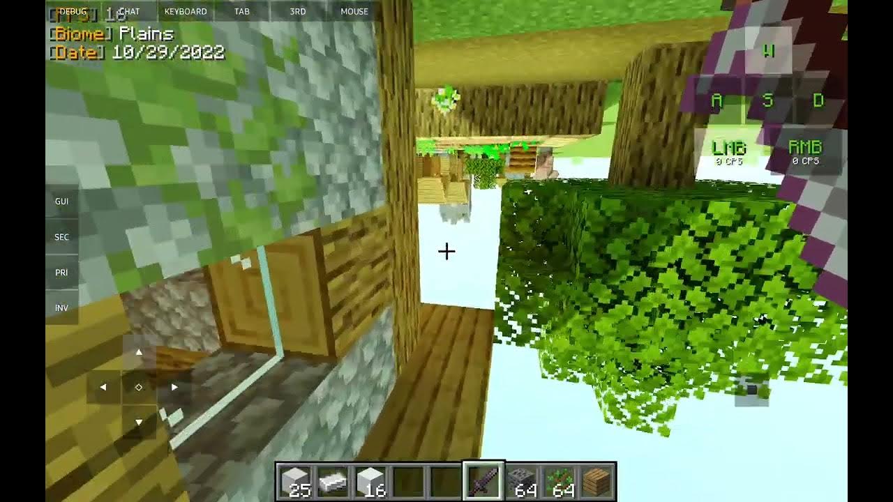 minecraft java on android (pojavlauncher) upside down! #shorts - YouTube