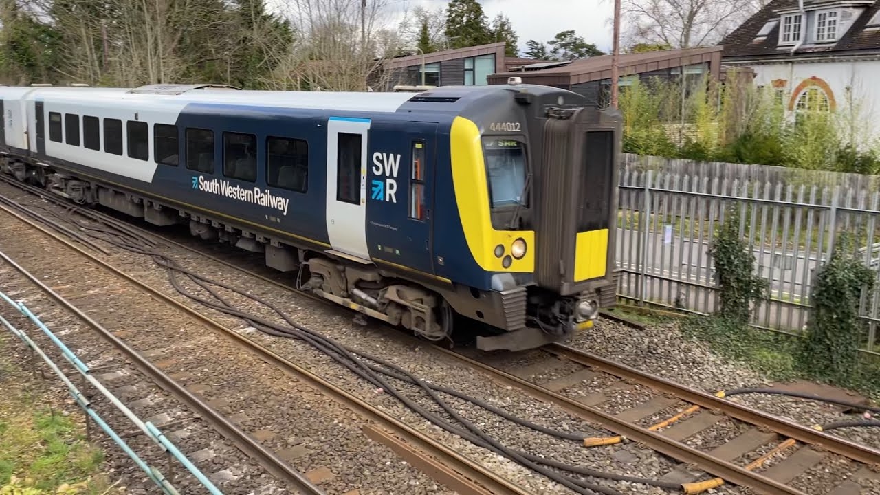 Class 444 Desiro | 444012 + 444002 | South Western Railway - YouTube