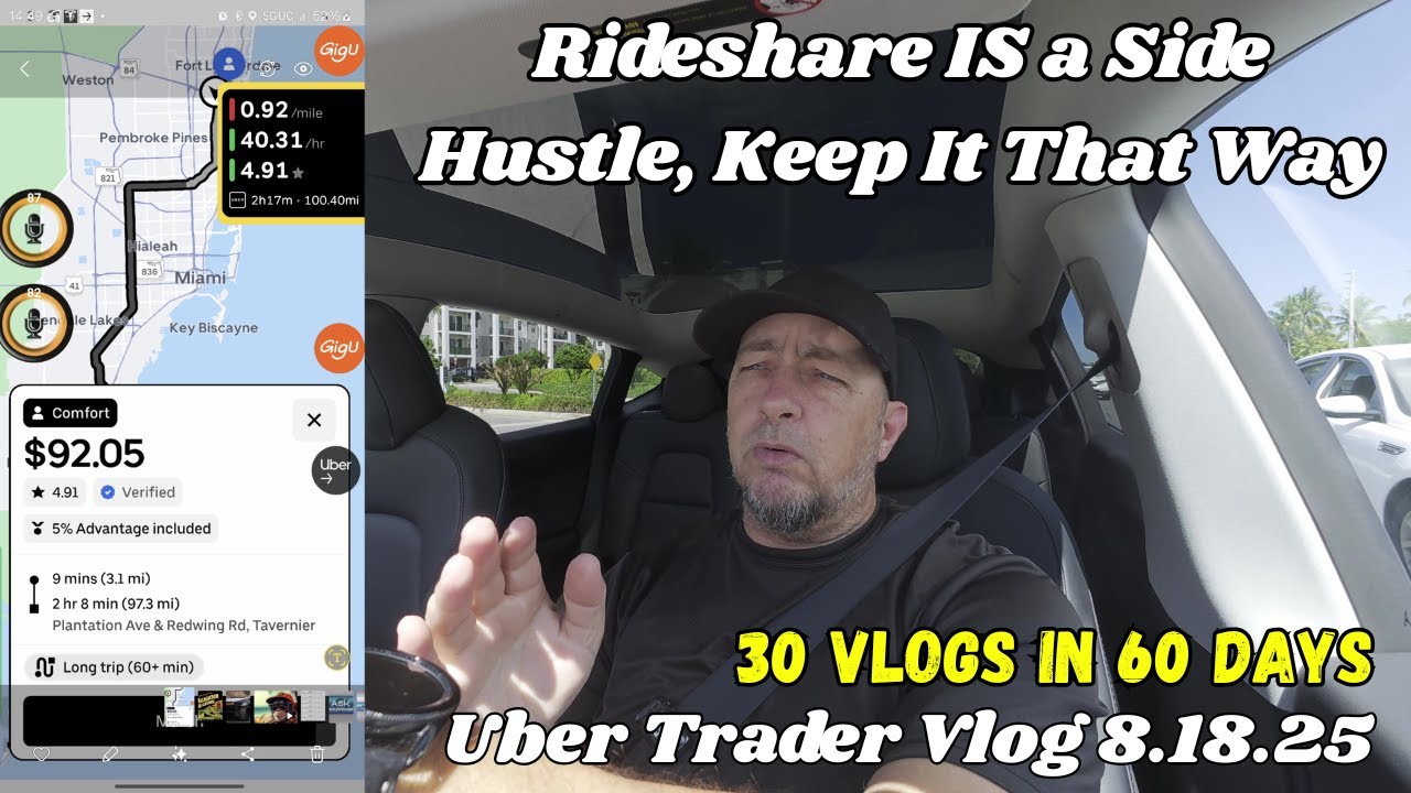 Uber IS a Side Hustle, Keep It That Way. - YouTube