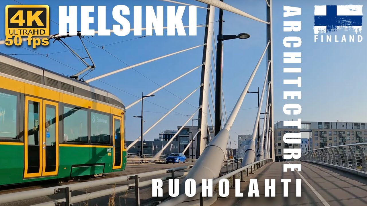 Stunning Ruoholahti Helsinki District Architecture 🇫🇮 Fall Light ...