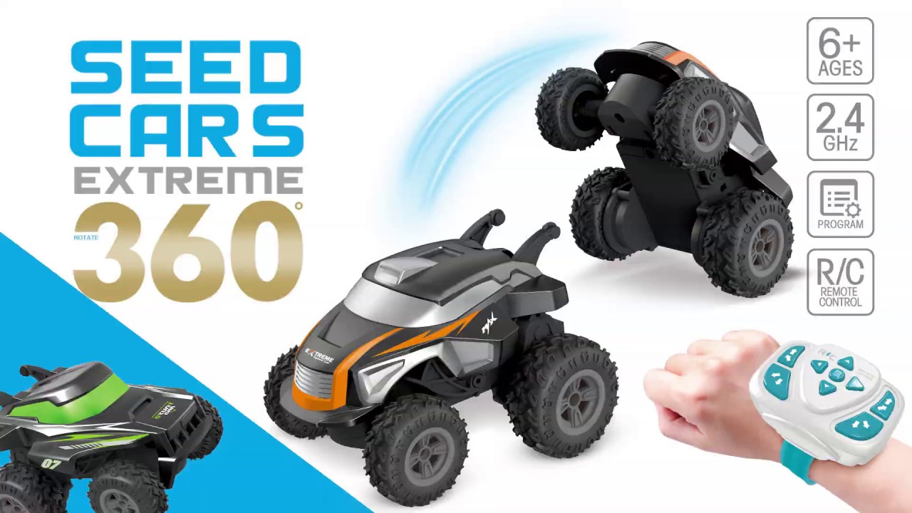 Smart Watch Remote Control Seed Car Programming Toys RC Car Stunt Spin ...