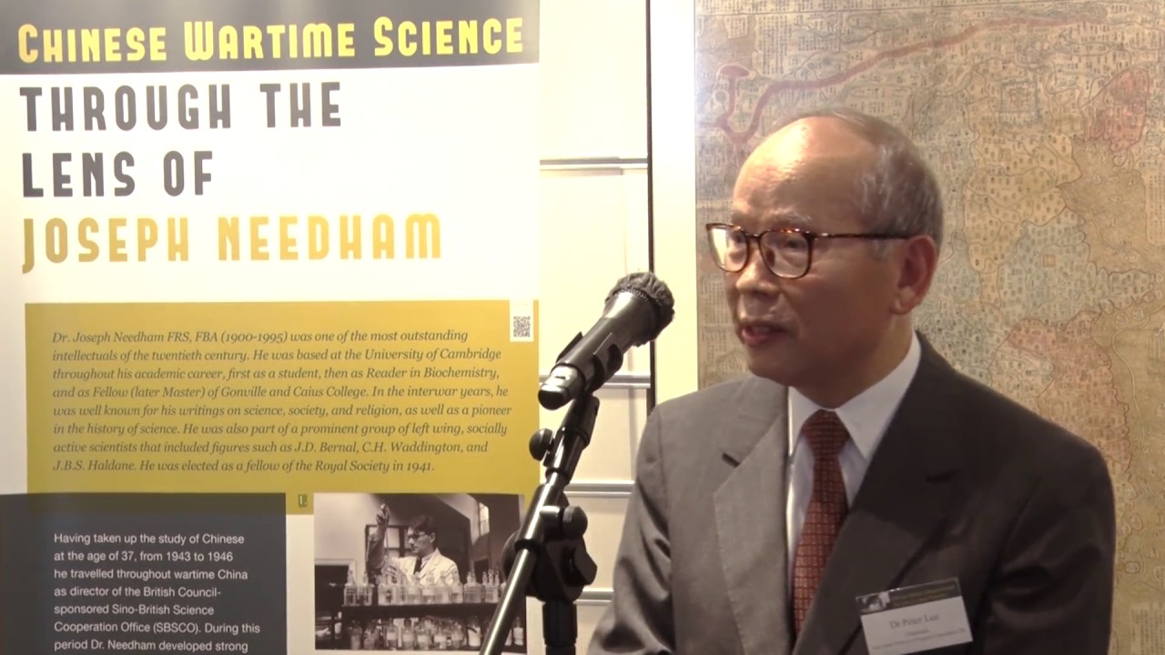 Chinese Wartime Science through the Lens of Joseph Needham : Opening ...