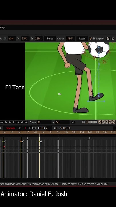 Football Animation #animation #cartoon - YouTube