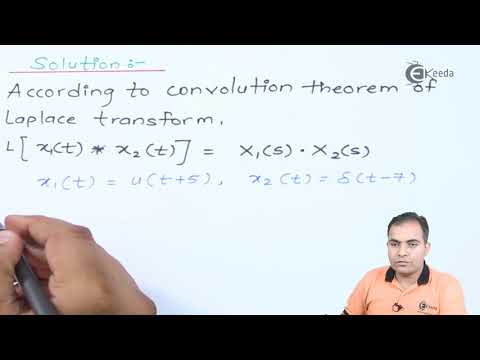 Convolution Theorem of Laplace Transform | Laplace Transform | Signals ...