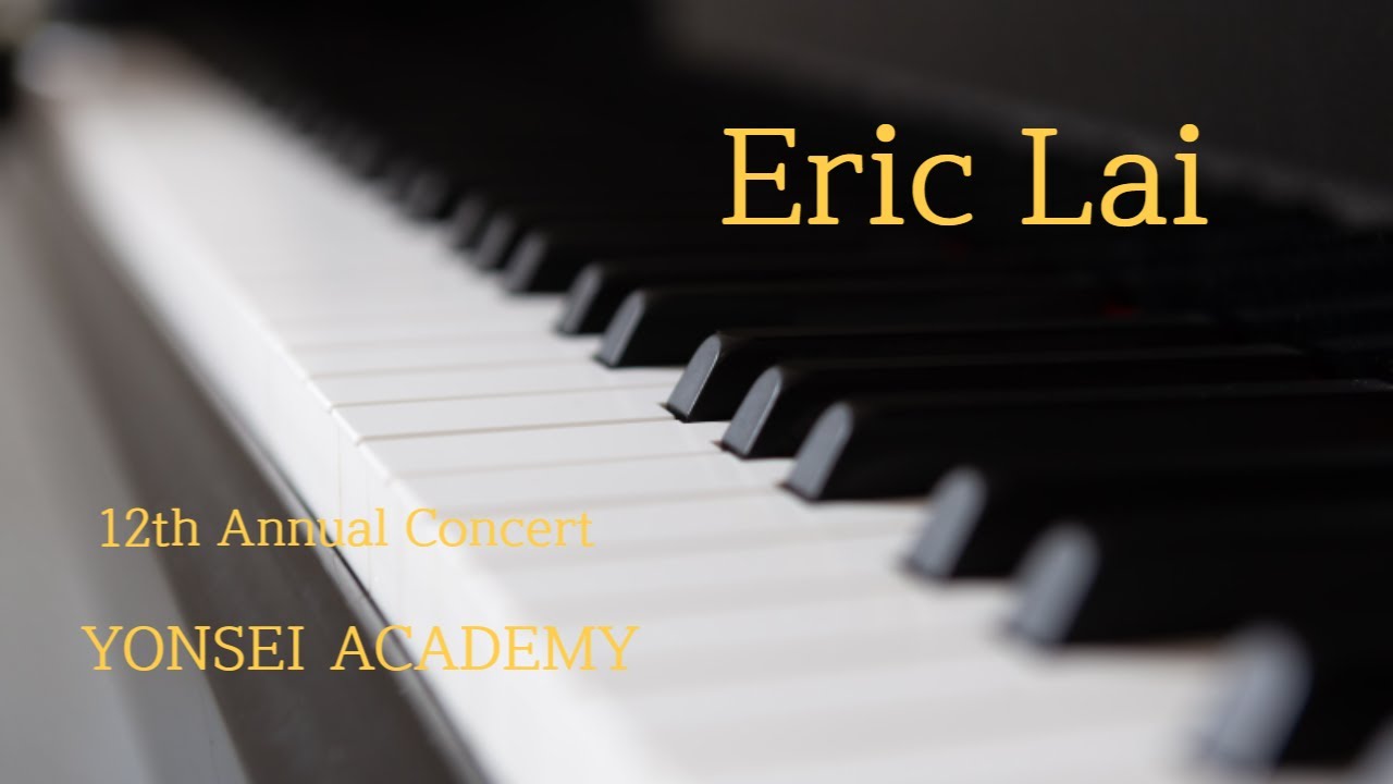 Prelude no 5. by Rachmaninoff/Eric Lai - YouTube