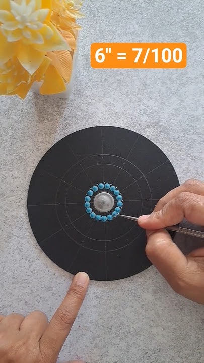 Dot Mandala for beginners | Step by Step | 7 | ATM Creations # ...