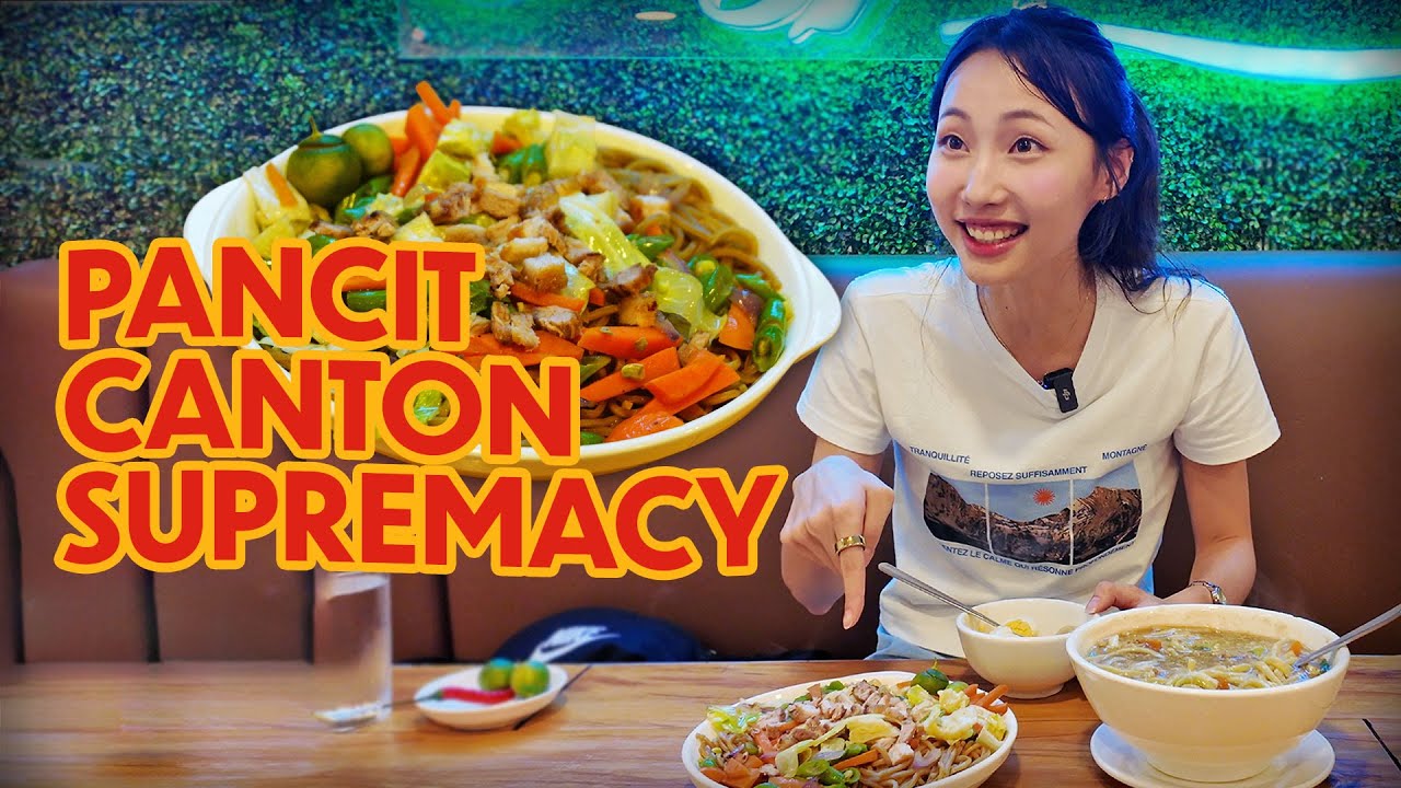 Korean Foodie's Ultimate Pancit Canton Mukbang | PABORITO in TAFT ...