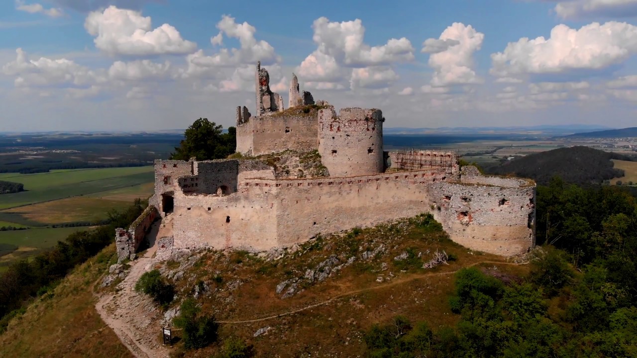 Plavecký hrad z DJI dronu - YouTube