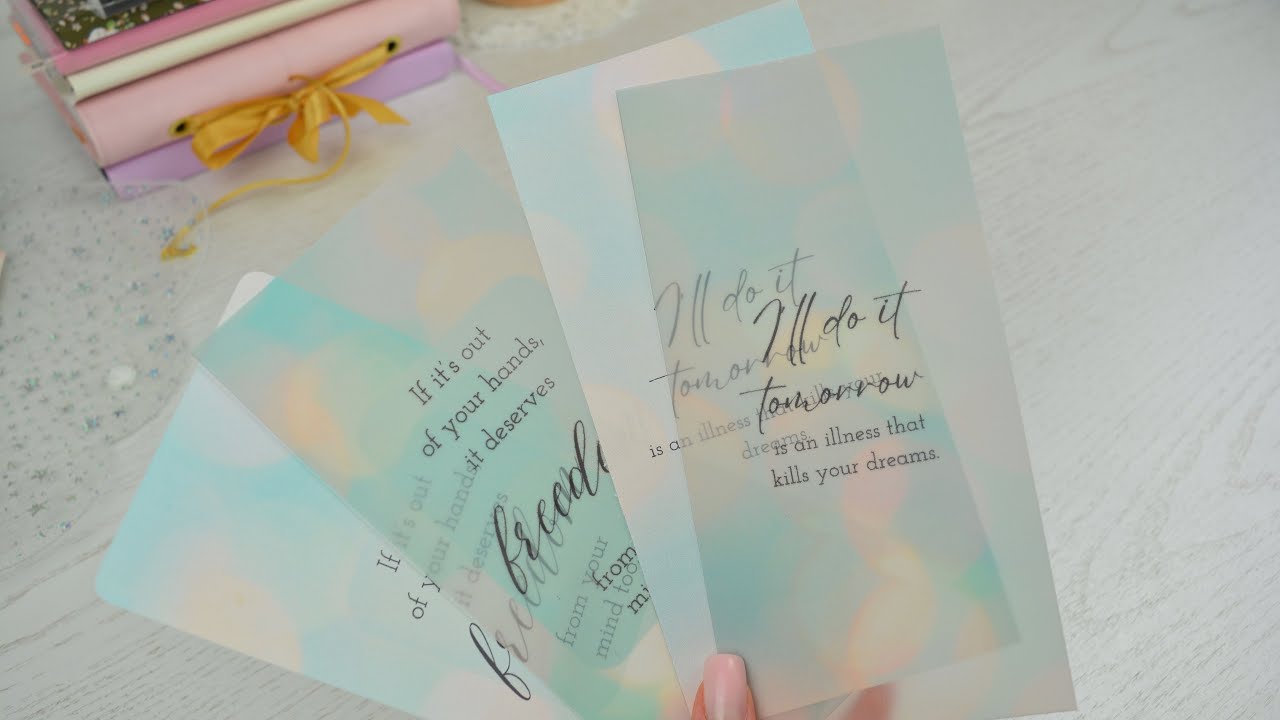 Creating and Printing Custom Vellum Planner Pages with Canva | DIY ...