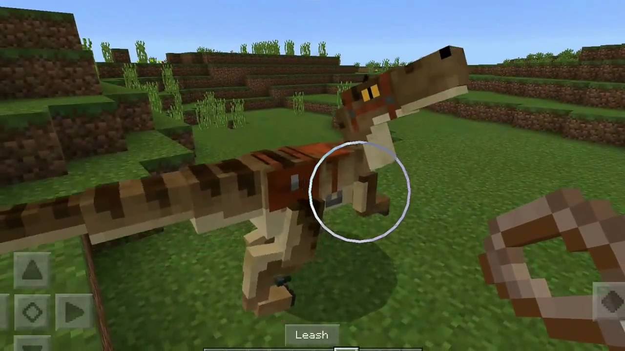 Minecraft Indonesia - Raptors (Add-On MCPE 0.17.0.2) - YouTube