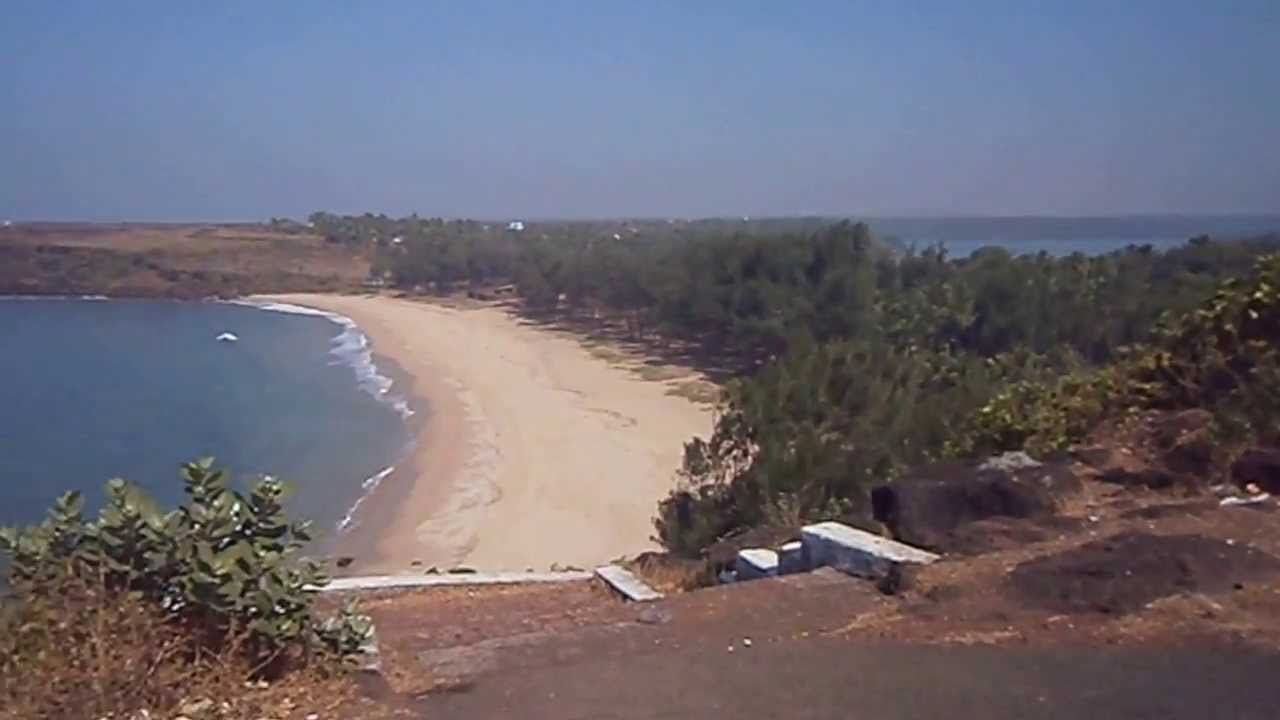 Devgad Beach View from Wind Mills Cliff - YouTube