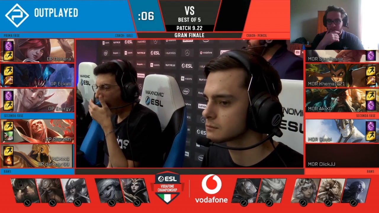 EVC WINTER 2019 - OP VS MOR - GAME 1 VOD REVIEW - YouTube