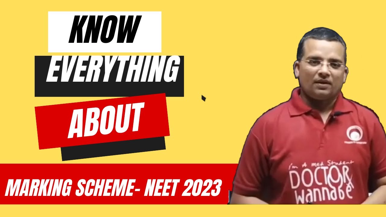 Do you know about marking scheme for NEET 2023? | Must see video ...