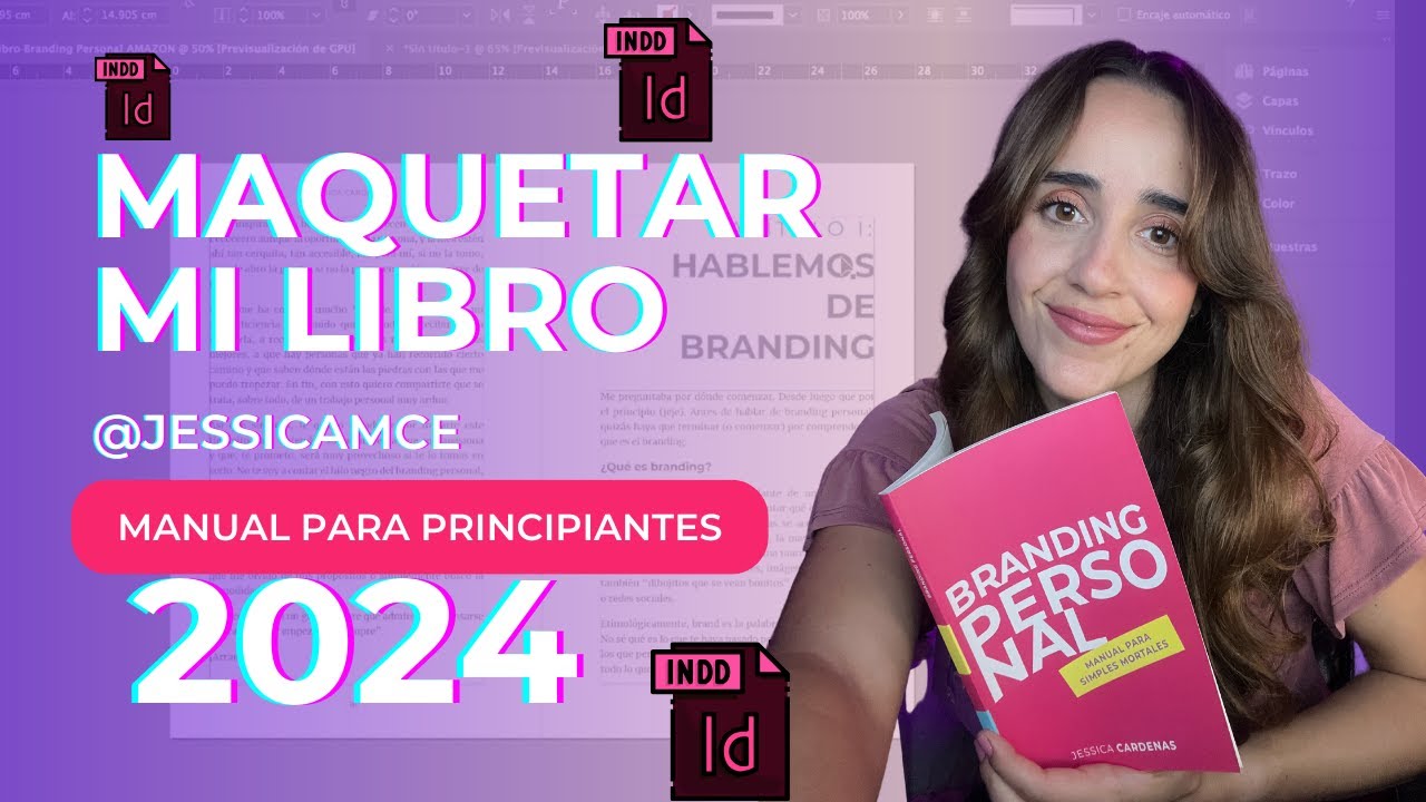 MAQUETAR un libro en Indesign | principiantes 2024 - YouTube