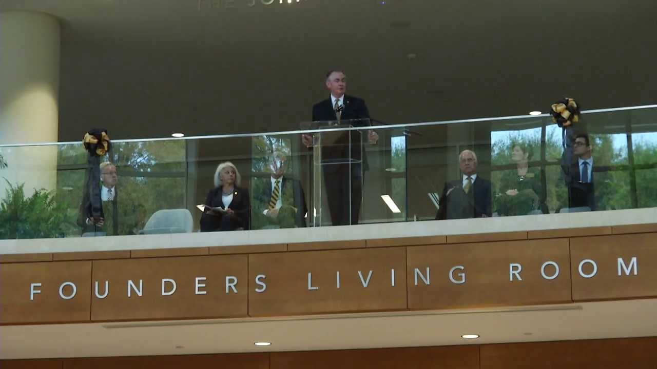 Farrell Hall Grand Opening Dedication - YouTube