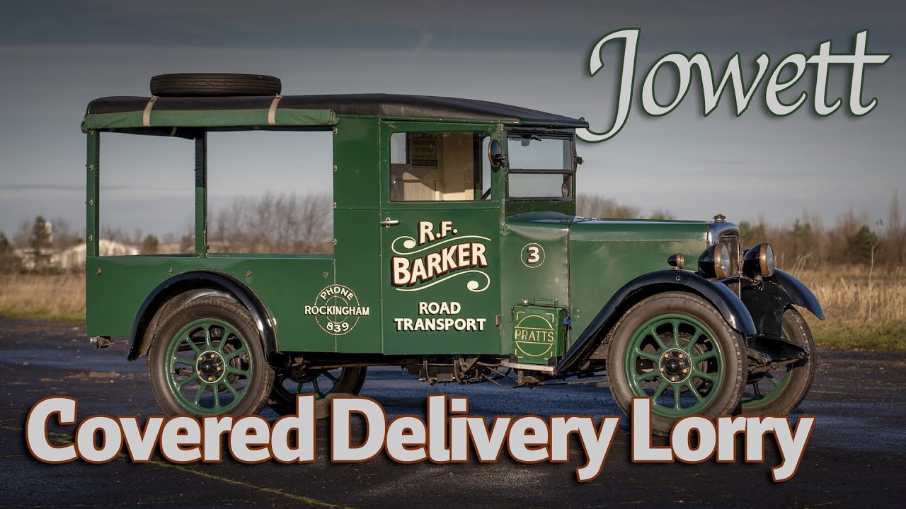 1931 Jowett Covered Delivery Lorry - YouTube