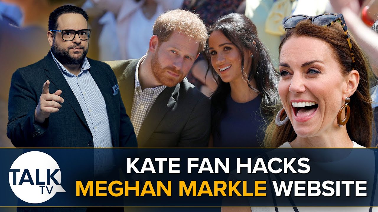 Princess Catherine Fans Hack Meghan Markle’s Website - YouTube