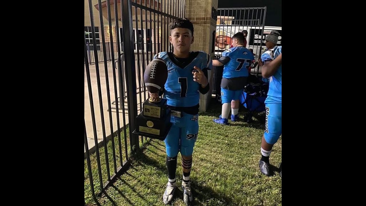 🔥🏈 Eric Hernandez #1 El Paso Broncos 11U TYFA Champion 2022 - YouTube