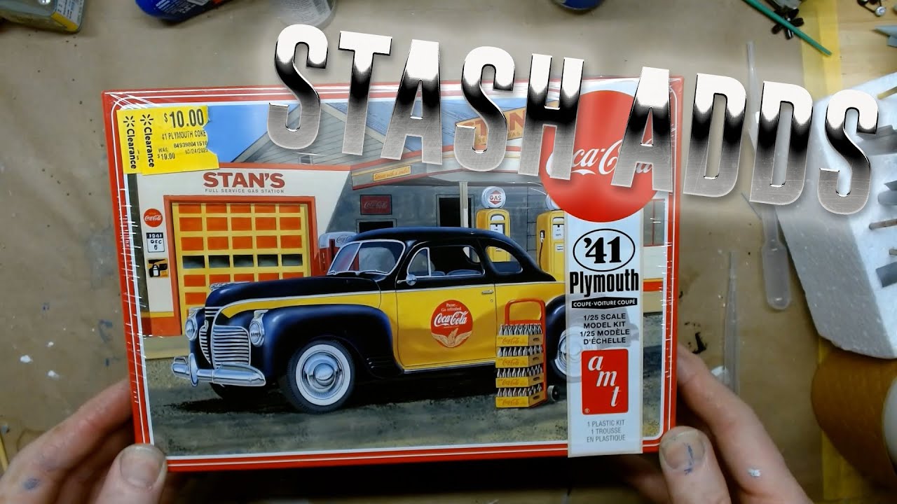 Mike's Model Kit Workbench April Stash Update - YouTube