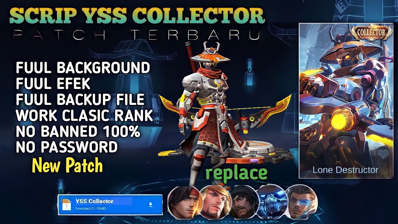 Script Skin YSS Collector No Password | Full Effect Voice | Patch ...