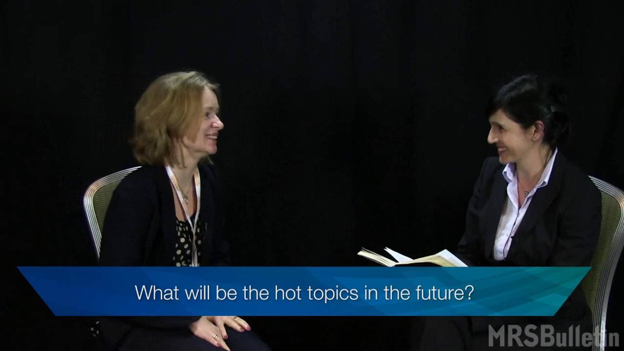 MRS Bulletin: Material Matters | Fiona C. Meldrum, Chair of the ...