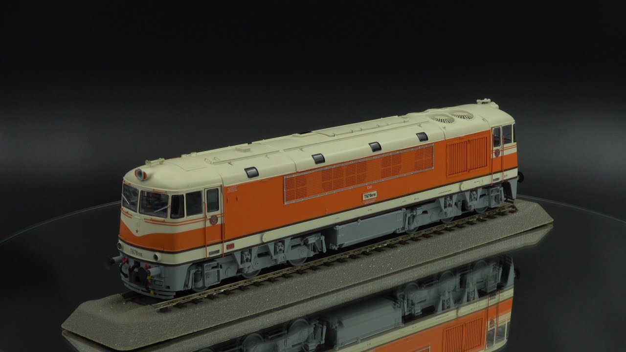 Vlaky - T 678.0 - IS Model & Jozef Bača - H0 1:87 - YouTube