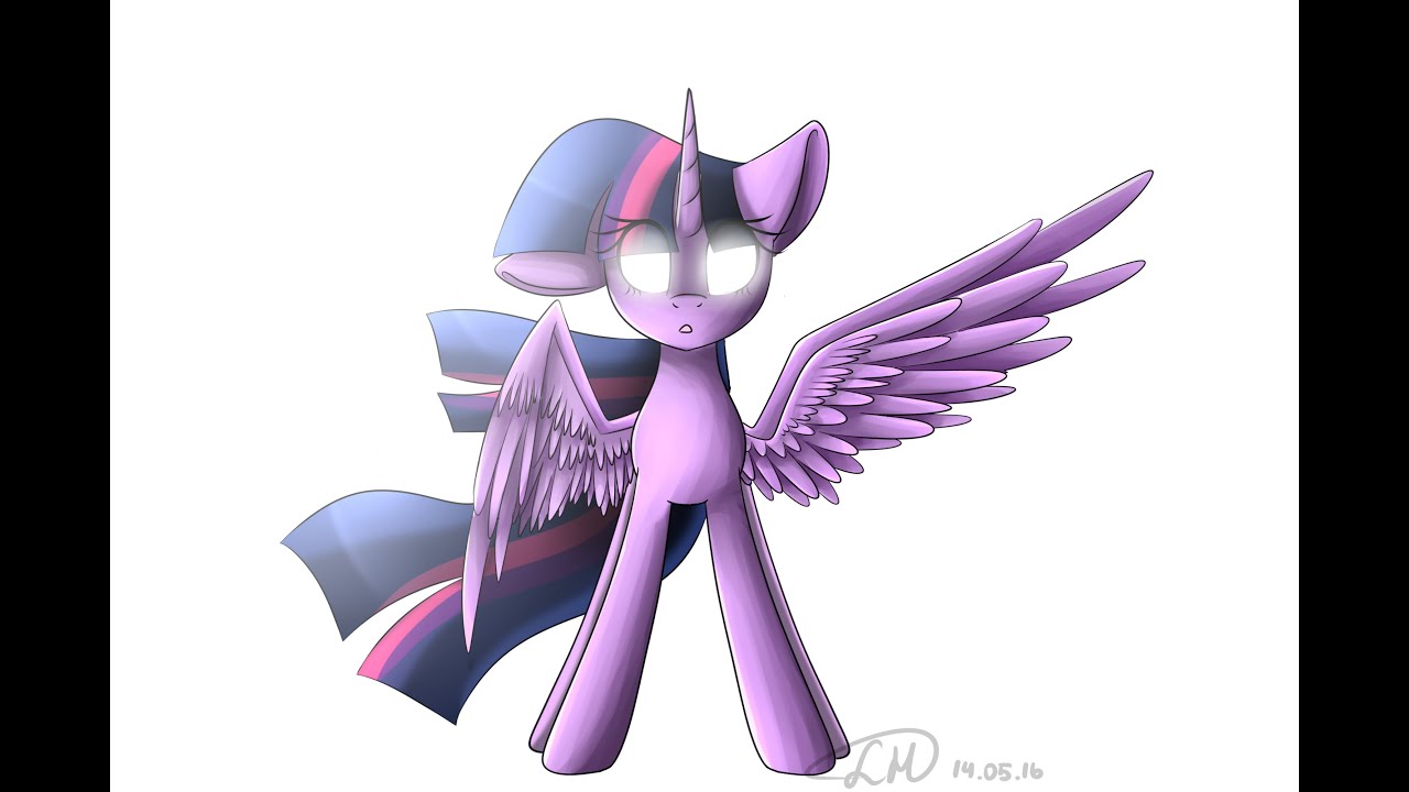 [MLP] SpeedPaint-Twilight Sparkle (Transformation?) - YouTube