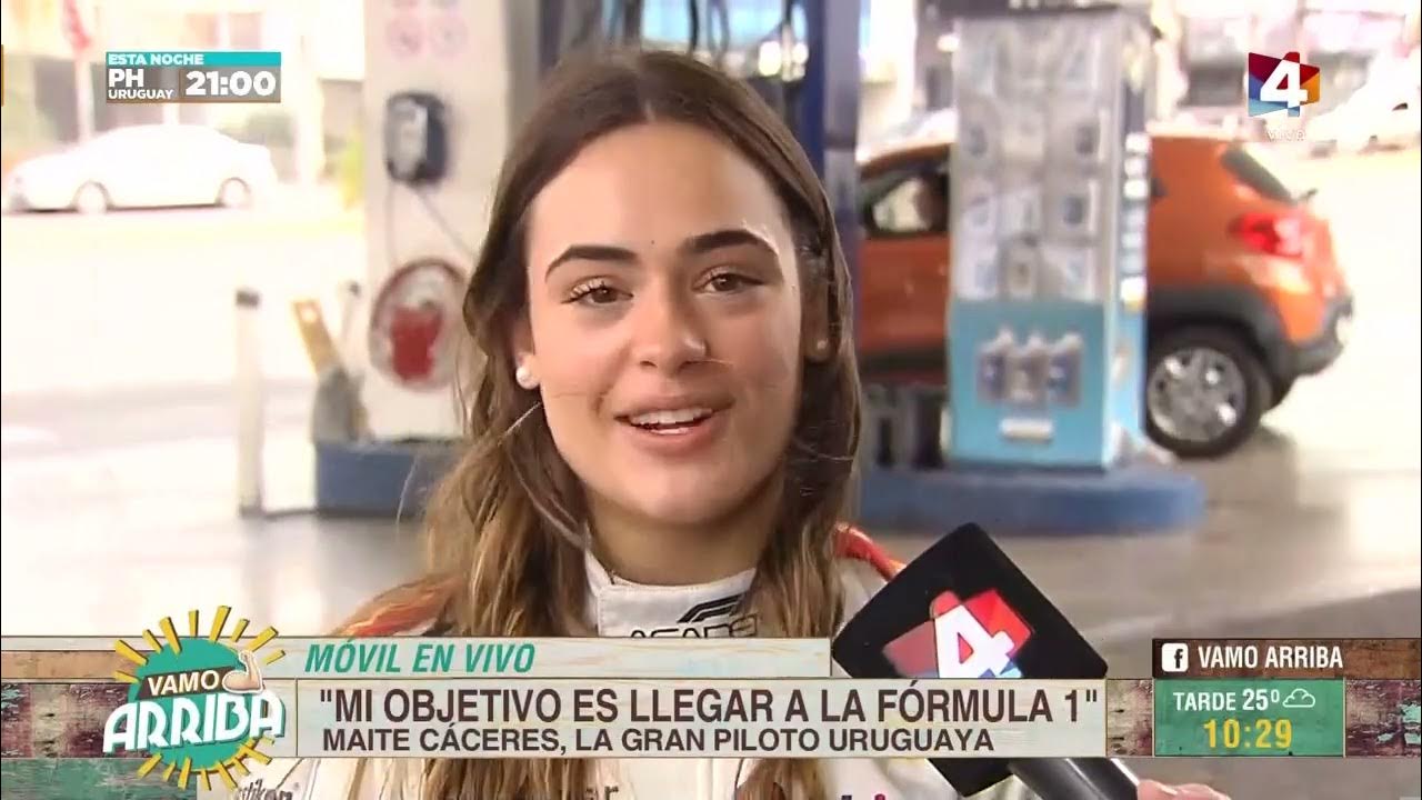 Vamo Arriba - Maite Cáceres, la gran piloto uruguaya - YouTube