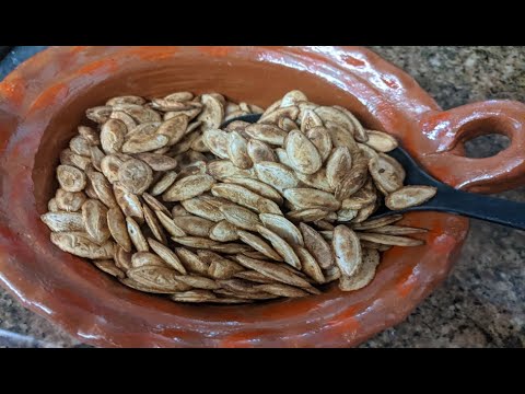 Semillas Tostadas Con Sal Y Limon - YouTube