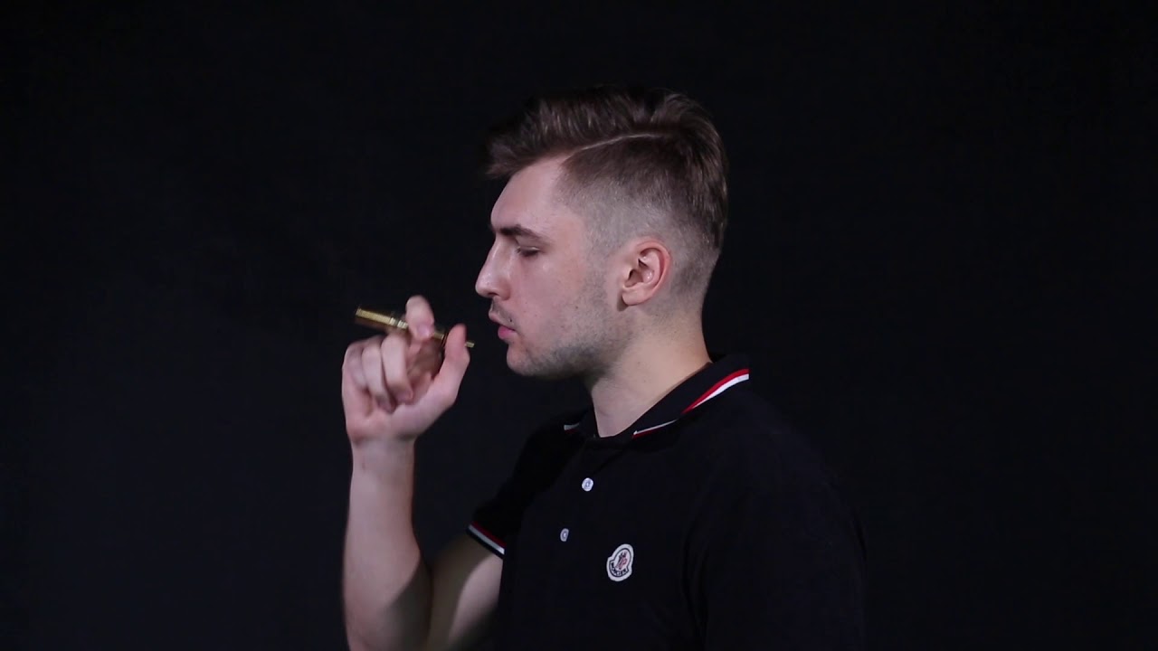 rotary automatic-retractable tobacco pipe - YouTube