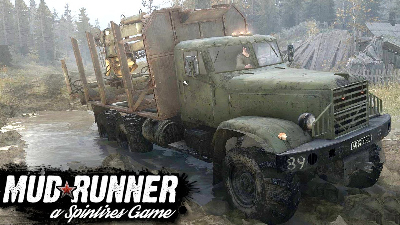Ładowanie drzewa - Spintires: MudRunner | (#4) - YouTube