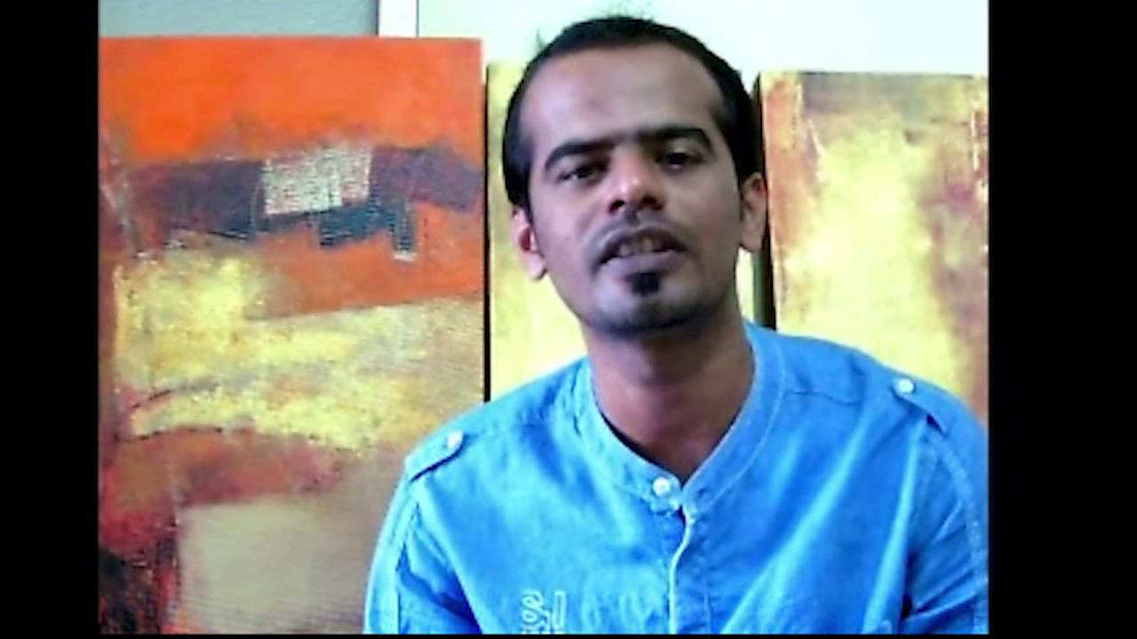 Artist Umesh Patil at Work - YouTube