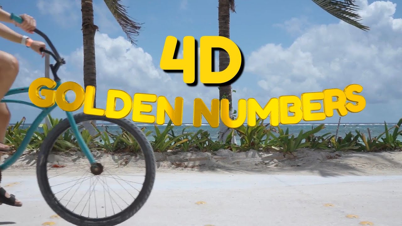 '4D GOLDEN NUMBERS' - YouTube