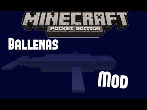 Ballenas Mod para Minecraft PE 0.14.0 - YouTube