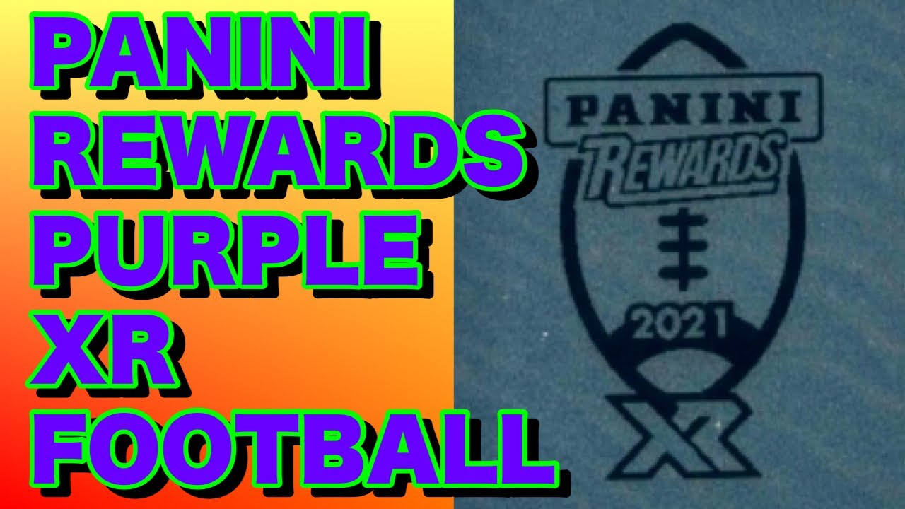 【NFL】-PANINI PURPLE XR FOOTBALL PACK 2021 PACK BREAK - - YouTube