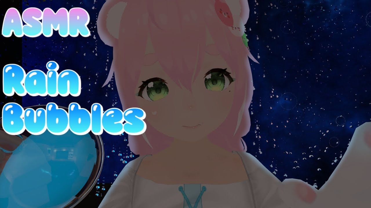 ASMR Water Triggers, Rain and Bubbles 🌊 (vrchat) - YouTube