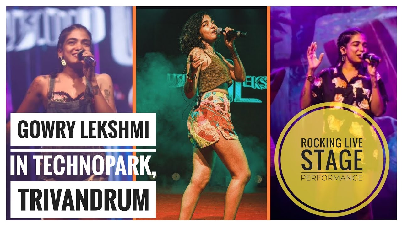 Gowry Lekshmi Viral Stage Performance in Technopark | Trivandrum | Gowry Lekshmi Band - YouTube