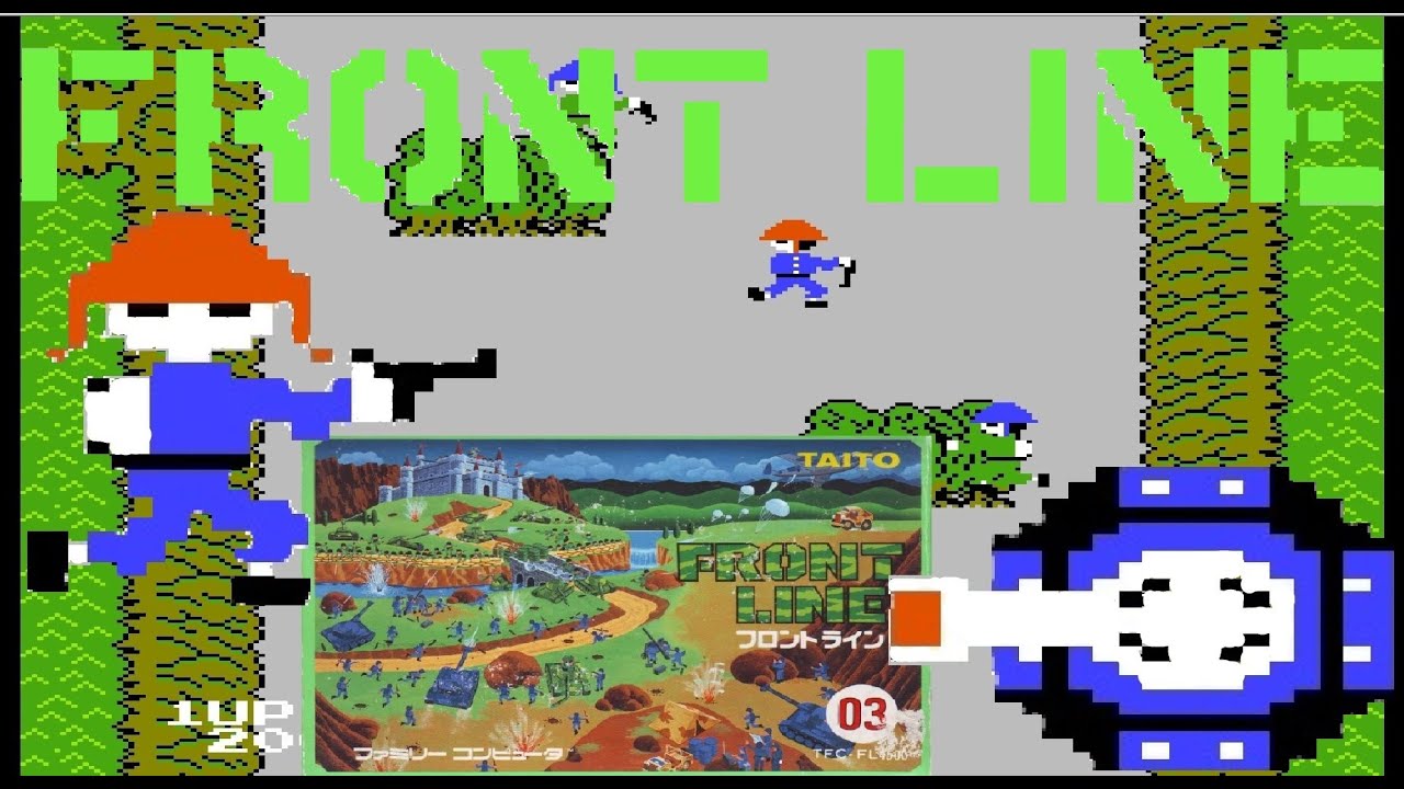 Front Line - NES - PC (Gameplay) - YouTube