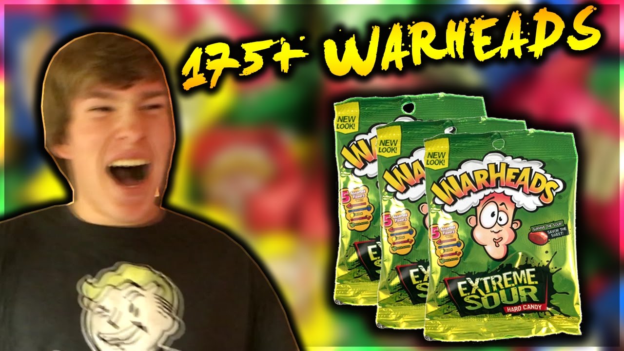 THE GIANT WARHEAD ENERGY DRINK CHALLENGE! *175+ Warheads* (4,000 ...