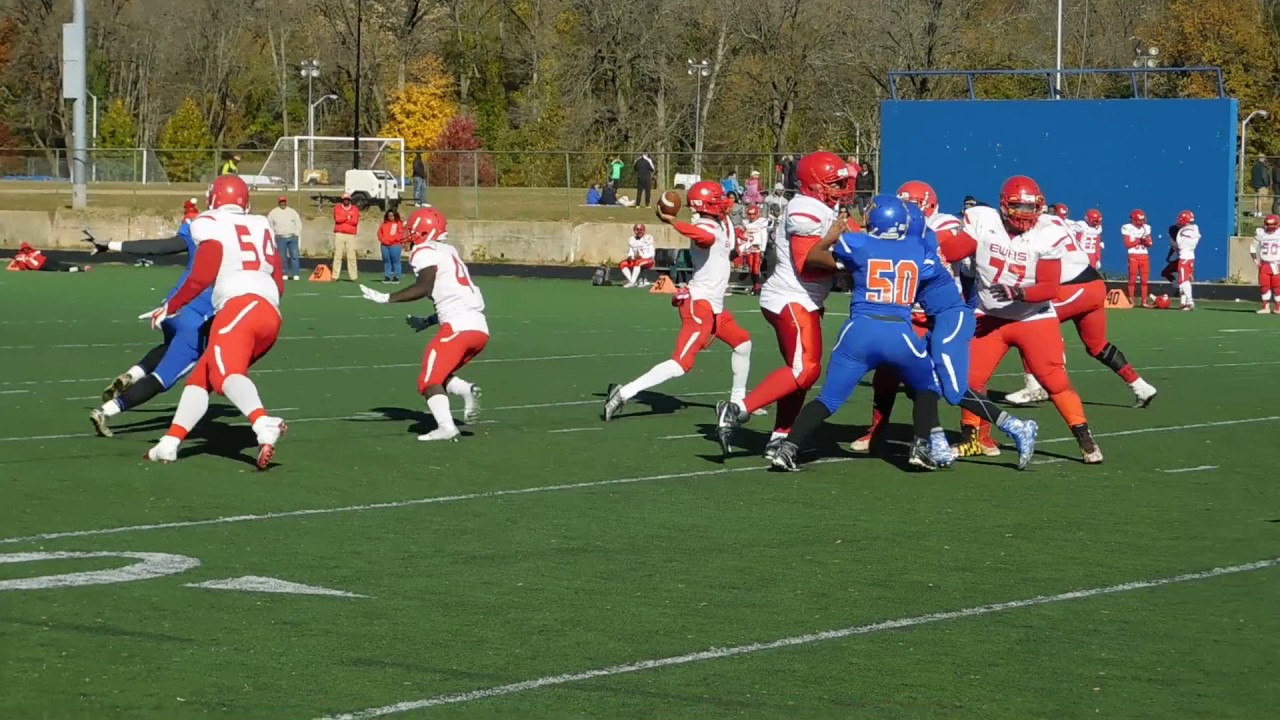 Clarke-Williams catch Edmondson/NAF football 1A South semifinal 11/12 ...