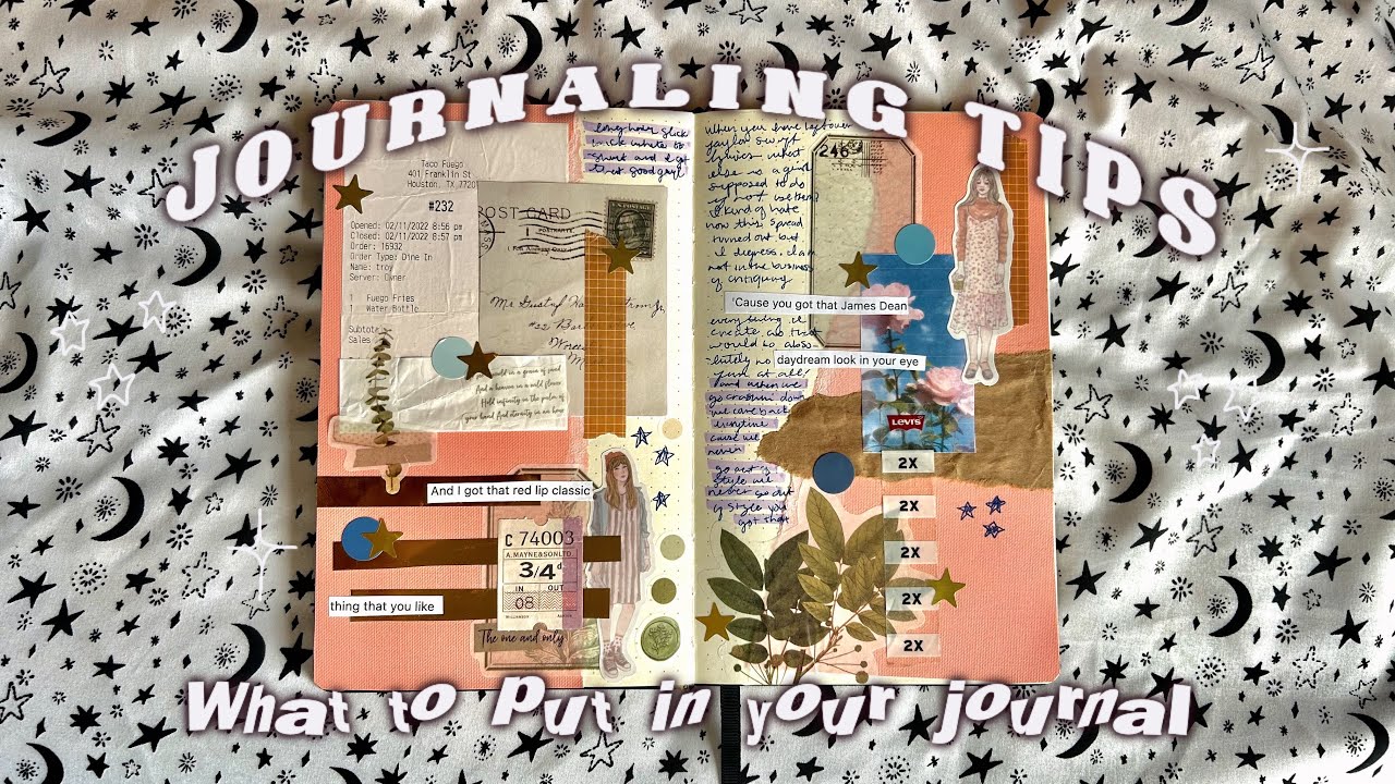 🥰 journaling tips pt. 003 | what to put in your journals + journal with ...