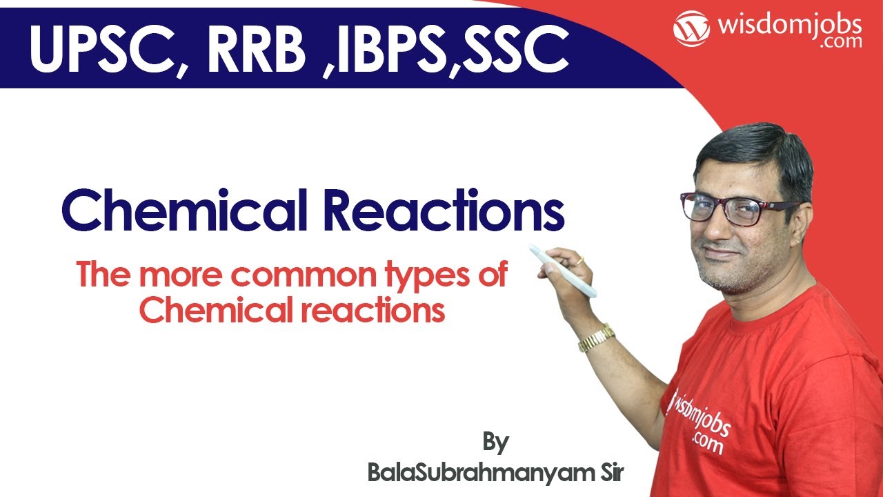 Types of Chemical Reactions | The more common types of chemical ...