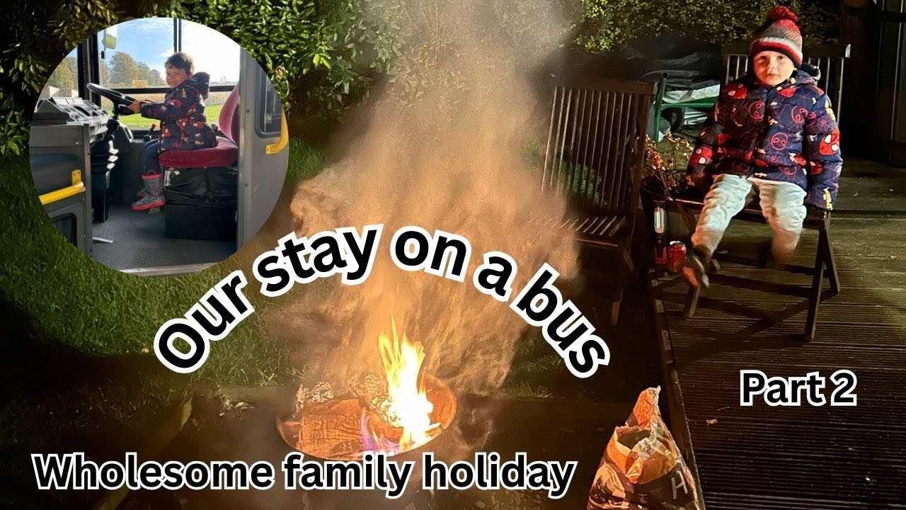 Exploring The Bus Stop East Lothian - Scotland holiday vlog - YouTube