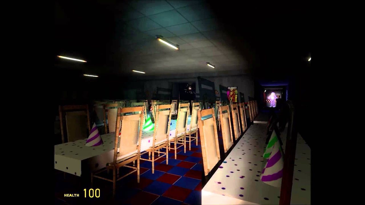 Five Nights At Freddy's Gmod Event Map Demo Part 2 - YouTube