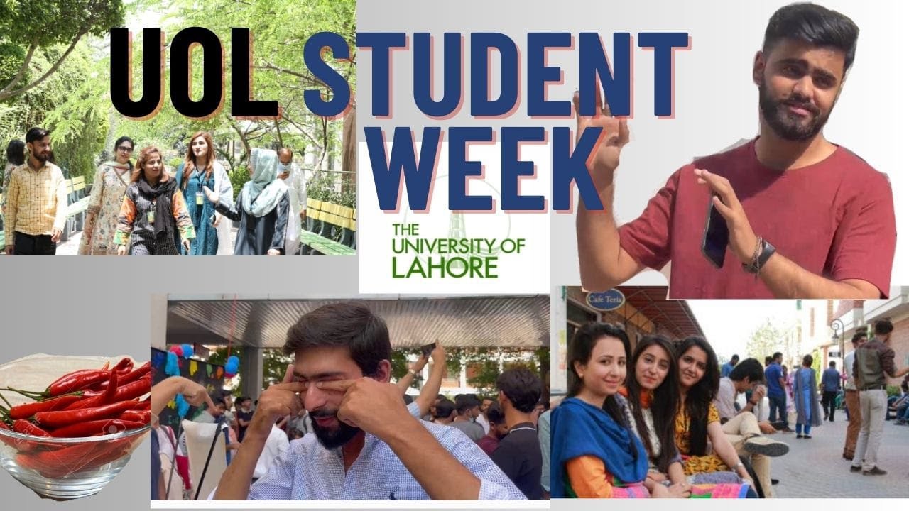 Is uol better option? University of Lahore | UOL Student week | UOL ...